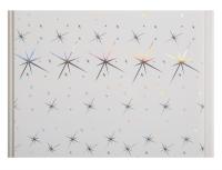 China Star design hot stamping PVC panel Economical Decorative Waterproof Wall Panels For Bathrooms 25cm 30cm Width for sale
