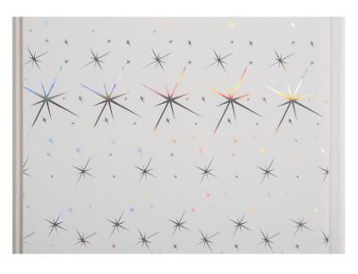 China Star design hot stamping PVC panel Economical Decorative Waterproof Wall Panels For Bathrooms 25cm 30cm Width for sale