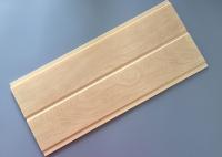 China Middle Groove Yellow PVC Wood Panels Lightweight Moisture Proof 5950×200×8mm for sale