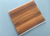 China Hot Stamping PVC Wood Panels For Hotel / Bedroom / Bathroom 10 Inch for sale