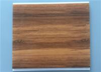 China Hot Stamping PVC Wood Panels For Hotel / Bedroom / Bathroom 10 Inch for sale