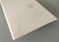 China Customized Pvc Wall Tiles / Molded Plastic Ceiling Tiles 5950mm Length for sale