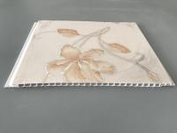 China Hot Stamping Flower Pvc Decorative Wall And Ceiling Panels 250 × 7mm for sale