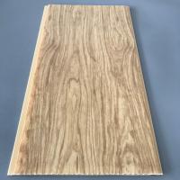 China Yellow Wood Pvc Panel For Ceiling Decorative 25cm Width OEM / ODM Available for sale