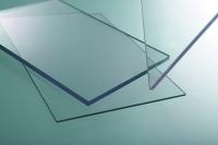 China Customized Clear Solid Polycarbonate Sheet , Clear Flat Perspex Sheets for sale