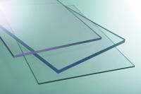 China Customized Clear Solid Polycarbonate Sheet , Clear Flat Perspex Sheets for sale