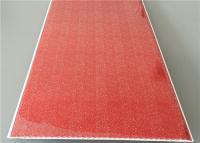 China Red Transfer Design Waterproof Wall Panels Light Weight Building Material for sale