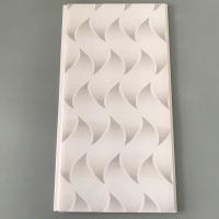 China Flat Pvc Panels For Ceiling , Waterproof Bathroom Ceiling Panels Brilliant Printing for sale
