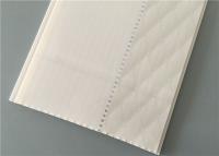 China Side Silver Printing PVC Ceiling Tiles / Plastic Coated Ceiling Tiles Durable for sale