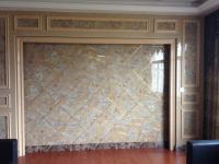 China UV Coating Solid Pvc Wall Panels Exterior Marble Color 1.22M*2.44M for sale