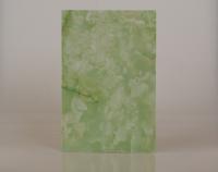 China 1220*2440mm Commercial Bathroom Wall Panels , Pvc Interior Wall Panels Green Color for sale