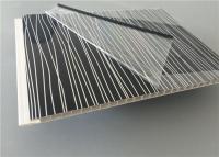 China Multi Function Black Pvc Wall Panels With Silver OEM / ODM Available for sale