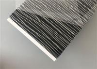 China Multi Function Black Pvc Wall Panels With Silver OEM / ODM Available for sale