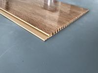 China Hot Stamping Multi Function PVC Wood Panels Flat Shape 8 Inch Damp Proof for sale