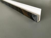 China Hot Stamping Pvc U Joint PVC Extrusion Profiles Easy Maintenance / Install for sale