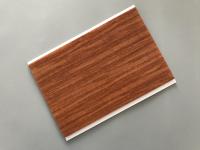 China Flat Ceiling Material PVC Wood Panels 200 × 6mm Size Easy Install / Cleaning for sale