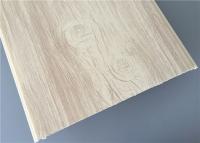 China 30cm High Glossy Pvc Wood Panels Fire Resistance For Hospital / Living Room for sale