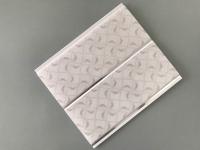 China Ghana and Nigeria glossy printing 6mm silver line pvc ceiling panel easy to clean 200*6mm for sale