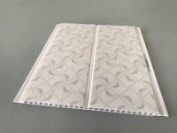 China Ghana and Nigeria glossy printing 6mm silver line pvc ceiling panel easy to clean 200*6mm for sale