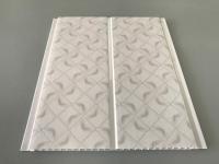 China Ghana and Nigeria glossy printing 6mm silver line pvc ceiling panel easy to clean 200*6mm for sale