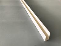 China U Style Flexible PVC Extrusion Profiles Pvc Jointer 5.95 Meter Length for sale