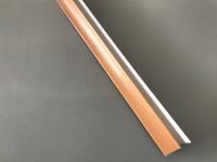 China Moisture Proof PVC Extrusion Profiles White / Silver / Yellow / Brown Color for sale
