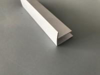 China 10cm Thickness Extruded Plastic Channel , F Style Pvc Window Profile White Color for sale