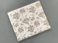 China 10 Inch Gold Leaf Ceiling PVC Panels Easy to Connect For Wall and Ceiling for sale