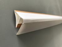 China 5.95m Wood Laminated PVC Extrusion Profiles For Industrial Convenient Disassembly for sale