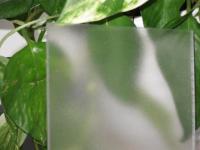 China Eco Friendly Frosted Polycarbonate Sheet Heat Resistance 2100mm Width for sale