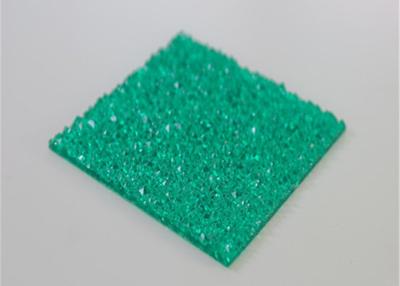 China Green Embossed Polycarbonate Solid Sheet  Material 2mm - 12mm Thickness for sale