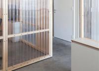 China Transparent Corrugated Polycarbonate Sheets For Roof Covering 0.8 - 1mm Thickness for sale