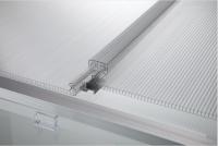 China Various Colors Corrugated Polycarbonate Greenhouse Panels Flame Resistance for sale