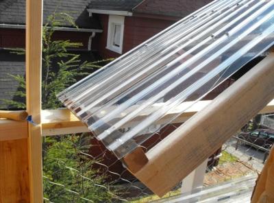 China Clear Corrugated Polycarbonate Panels Corrugated Skylight Panels corrugated translucent roofing sheets for sale