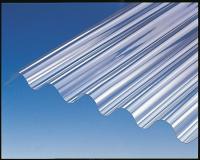 China Clear Corrugated Polycarbonate Panels Corrugated Skylight Panels corrugated translucent roofing sheets for sale