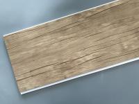 China Wood Color Plastic Laminate Wall Covering , Pvc Laminated Ceiling Board for sale