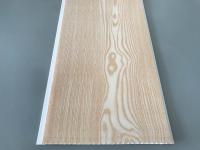 China Yellow Color Waterproof Wood Paneling For Bathrooms Shining Glossy Printing for sale