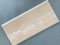 China Yellow Color Waterproof Wood Paneling For Bathrooms Shining Glossy Printing for sale