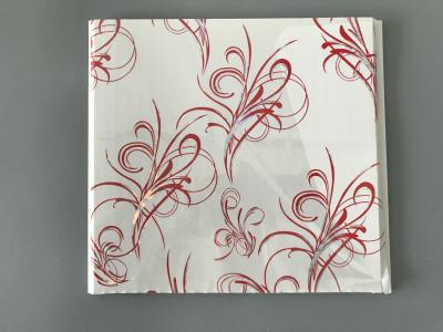 China Flat Transfer Printing 25cm × 7mm Ceiling PVC Panels To Decorate Kitchen for sale