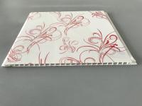 China Flat Transfer Printing 25cm × 7mm Ceiling PVC Panels To Decorate Kitchen for sale