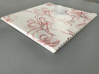 China Flat Transfer Printing 25cm × 7mm Ceiling PVC Panels To Decorate Kitchen for sale