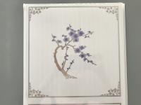 China Fireproof Ceiling PVC Panels 25cm Width With Tree Hot Stamping for sale
