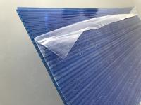 China Blue Polycarbonate Roofing Sheets  / Makrolon Raw Material 6mm Thickness for sale