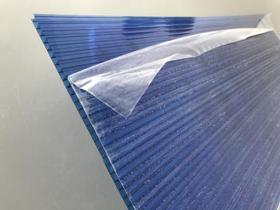 China Blue Polycarbonate Roofing Sheets  / Makrolon Raw Material 6mm Thickness for sale