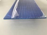 China Blue Polycarbonate Roofing Sheets  / Makrolon Raw Material 6mm Thickness for sale