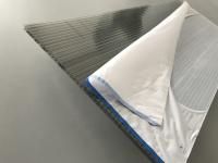 China High Impact Strength Grey Polycarbonate Roofing Sheets 6mm * 2.1 * 11.8m Width for sale