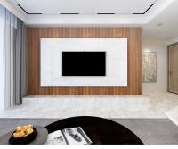 China Decorative Laminated Pvc interior wpc wall panel For Background Grille Design for sale