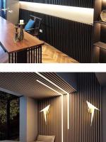 China 23MM wall panels wpc For Interior Wall And Ceiling Decoration for sale