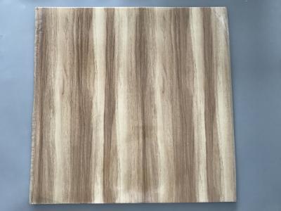 China Professional Wooden Flat PVC Ceiling Tiles With Stable Material 595mm / 603mm for sale