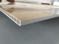 China Professional Wooden Flat PVC Ceiling Tiles With Stable Material 595mm / 603mm for sale